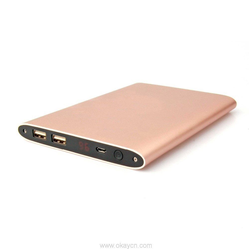 Aluminium Alloy Slim 20000mah Power Bank - OKayCN.com