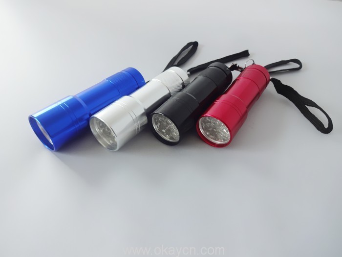 aluminum 12 led mini hand lights - OKayCN.com