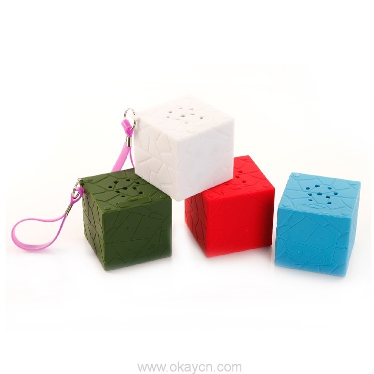Square mp3 player digital bluetooth speaker - OKayCN.com